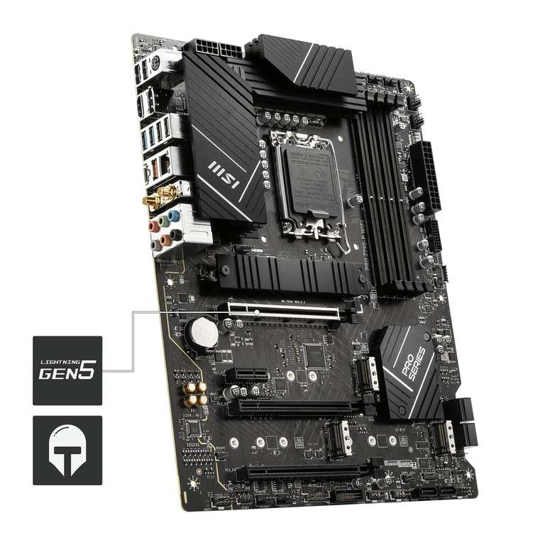 MSI PRO Z790-P WIFI MB ATX: 14/13/12th Gen CPU Support at Amazon - £145 ...
