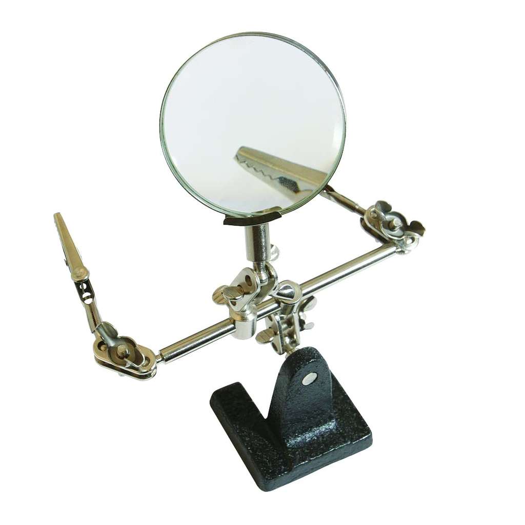 Silverline 633830 Helping Hands Magnifying Holder 2.5x £4.99 at Amazon ...