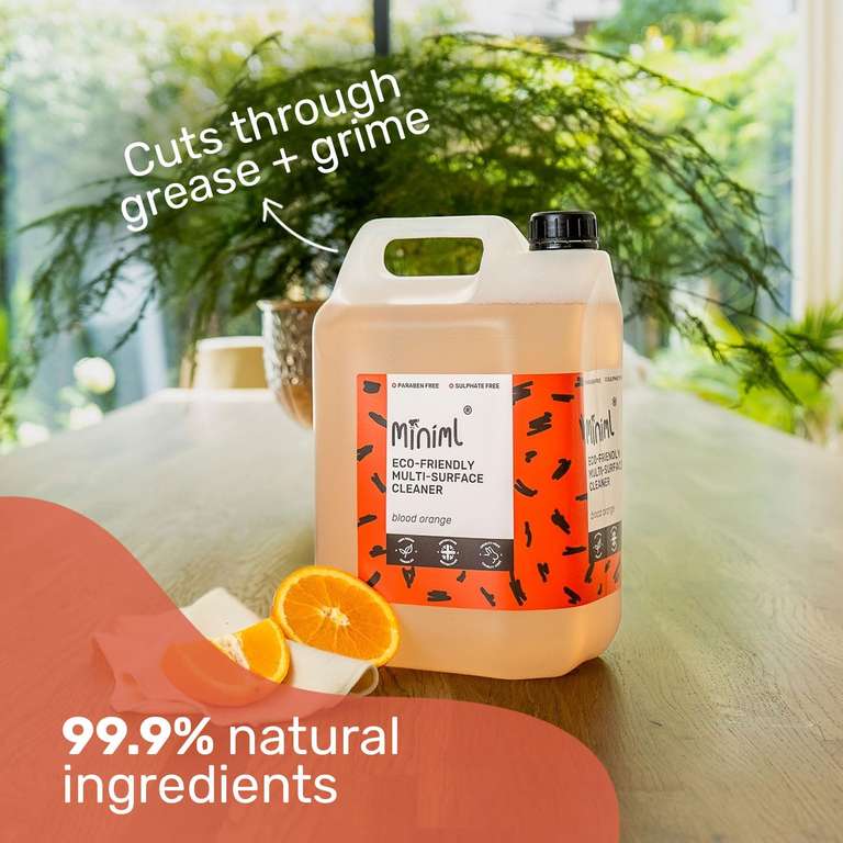 Miniml Eco Multi Surface Cleaner 5L – General Purpose Spray at Amazon