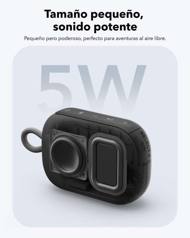 Soundcore Select 4 Go Ultra Portable Bluetooth Speaker £17.99 at ...
