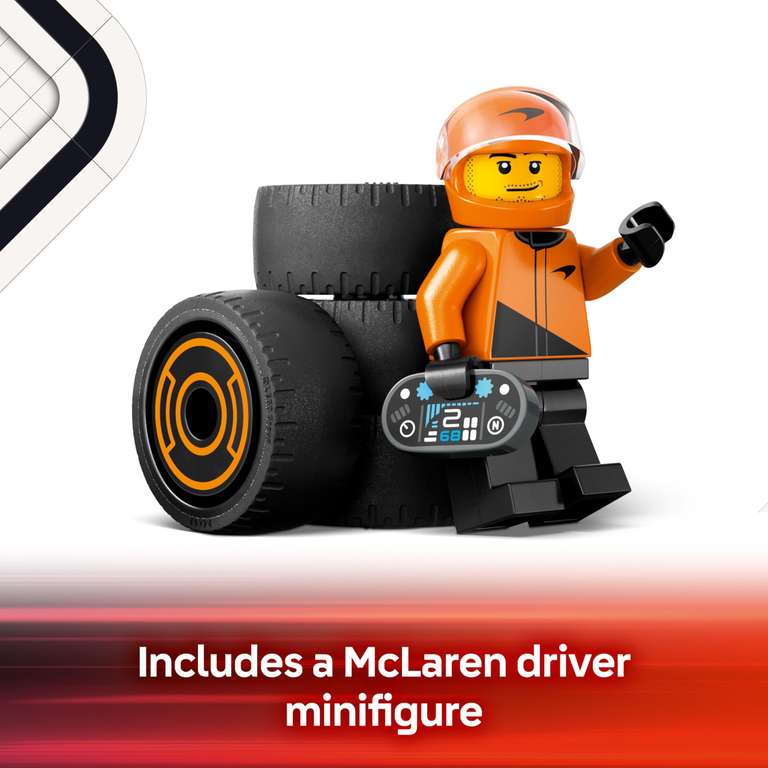 LEGO City F1 Driver with McLaren Race Car 60442 – £7.99 at Amazon ...