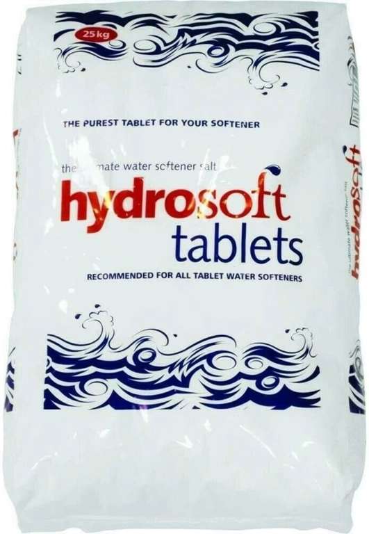 Hydrosoft Salt Tablets For Tablet Water Softeners 25kg | Hotukdeals
