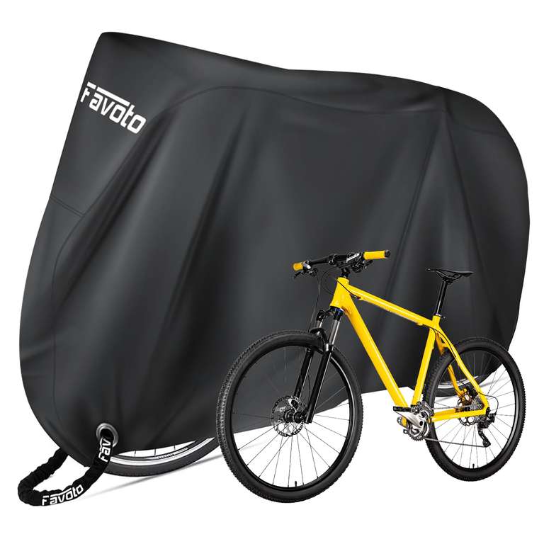 Favoto Bike Cover for 1 or 2 Bikes £8.99 at Amazon - hotukdeals