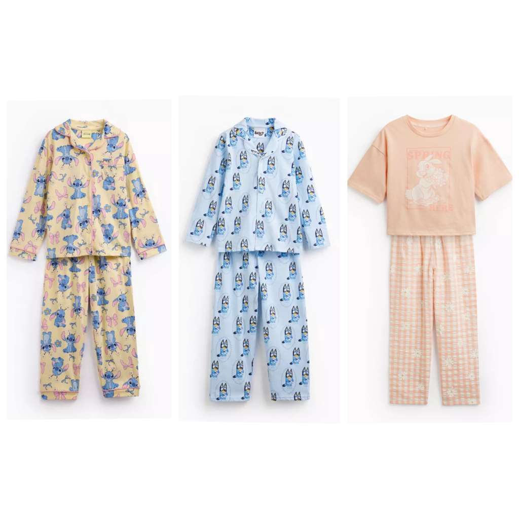 Bluey Pyjamas £3.12 at Argos – 1-8 yrs, Lilo & Stitch 4-7 yrs £3.12 ...