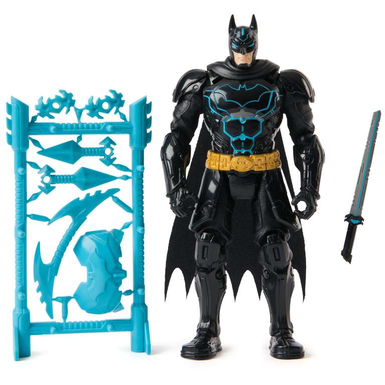 Batman Ninja Strike 15cm Batman Action Figure with Pop-Out Ninja ...