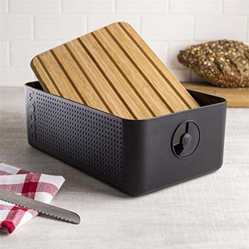 BODUM 11555-01 BISTRO Bread Box, Black – £12.99 at Amazon -| hotukdeals