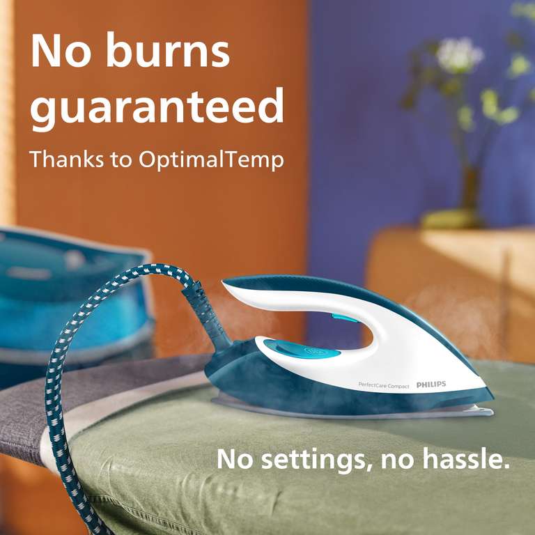 Philips PerfectCare Compact Steam Generator Iron with OptimalTEMP ...