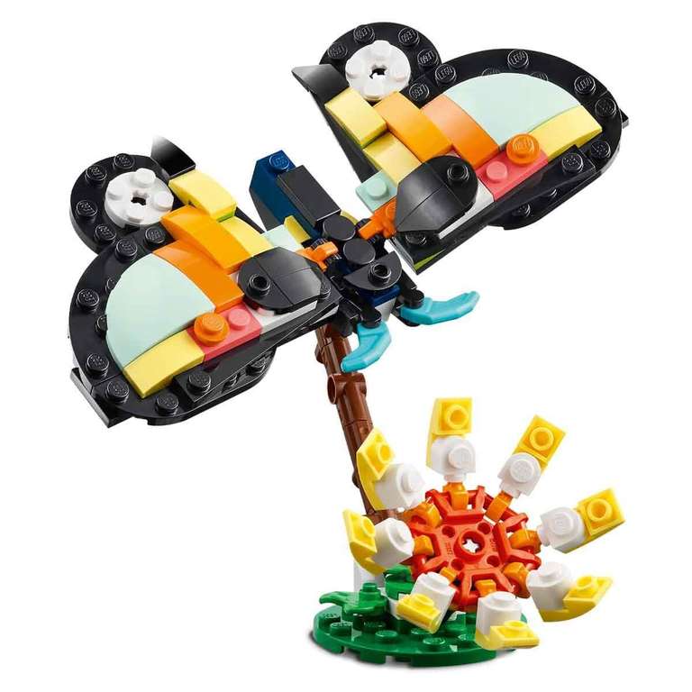 LEGO Creator 3in1 Wild Animals: Tropical Toucan £9.85 at Amazon ...
