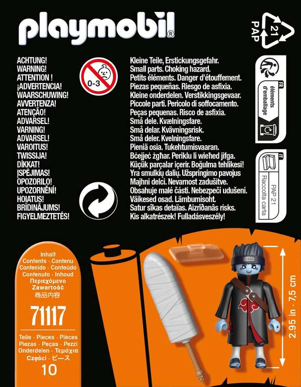 Playmobil Kisame Figure Set 71117 – £2.39 at Amazon | hotukdeals