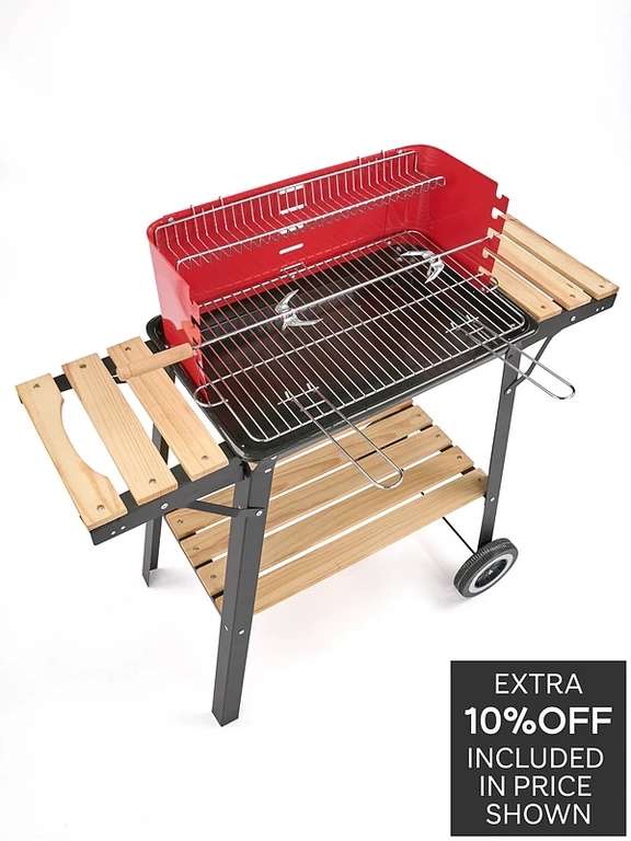 The 55-65 Charcoal Trolley BBQ Very £35.00 at Very - | hotukdeals