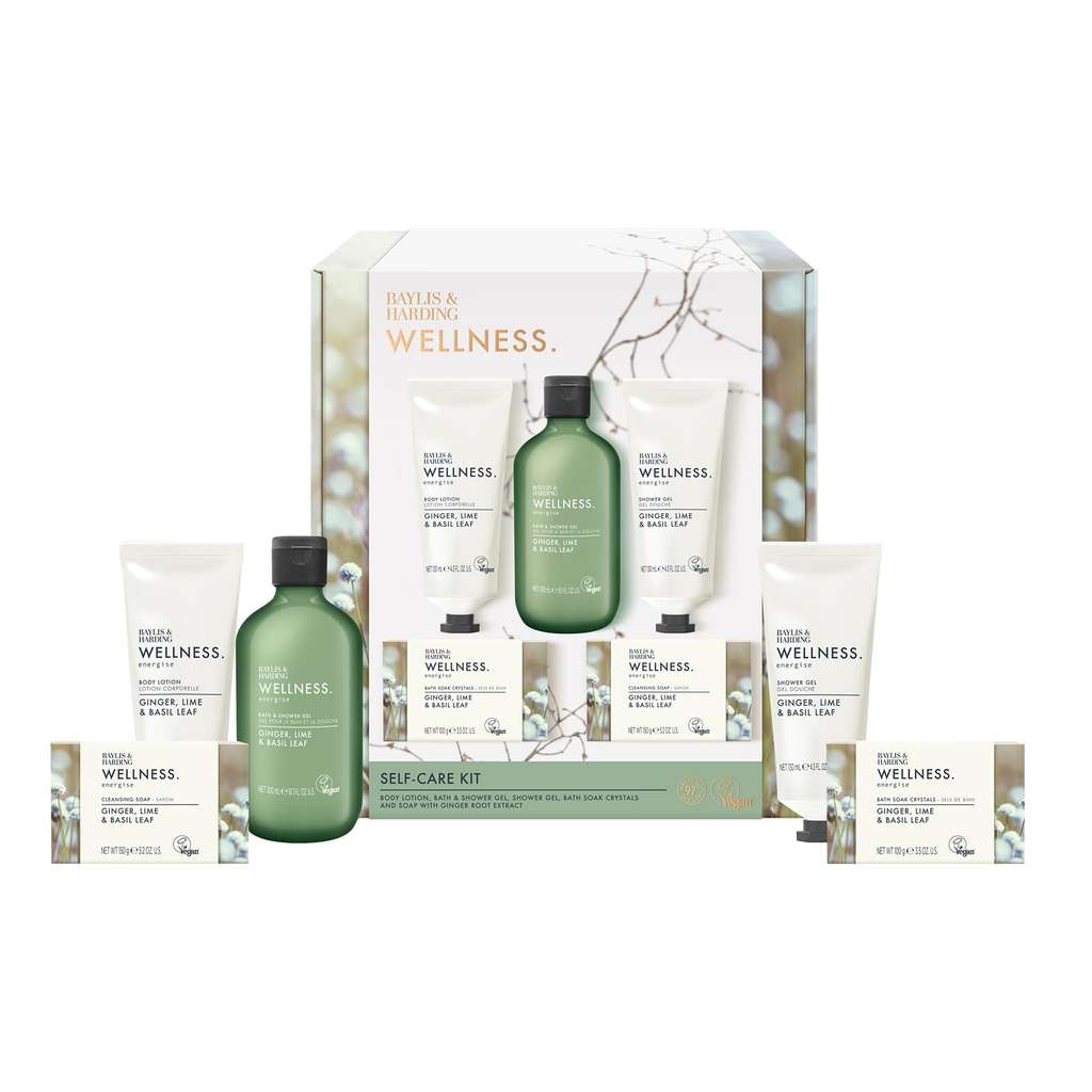 Baylis & Harding Wellness Self-Care Kit - Vegan Gift Set £9.88 at ...