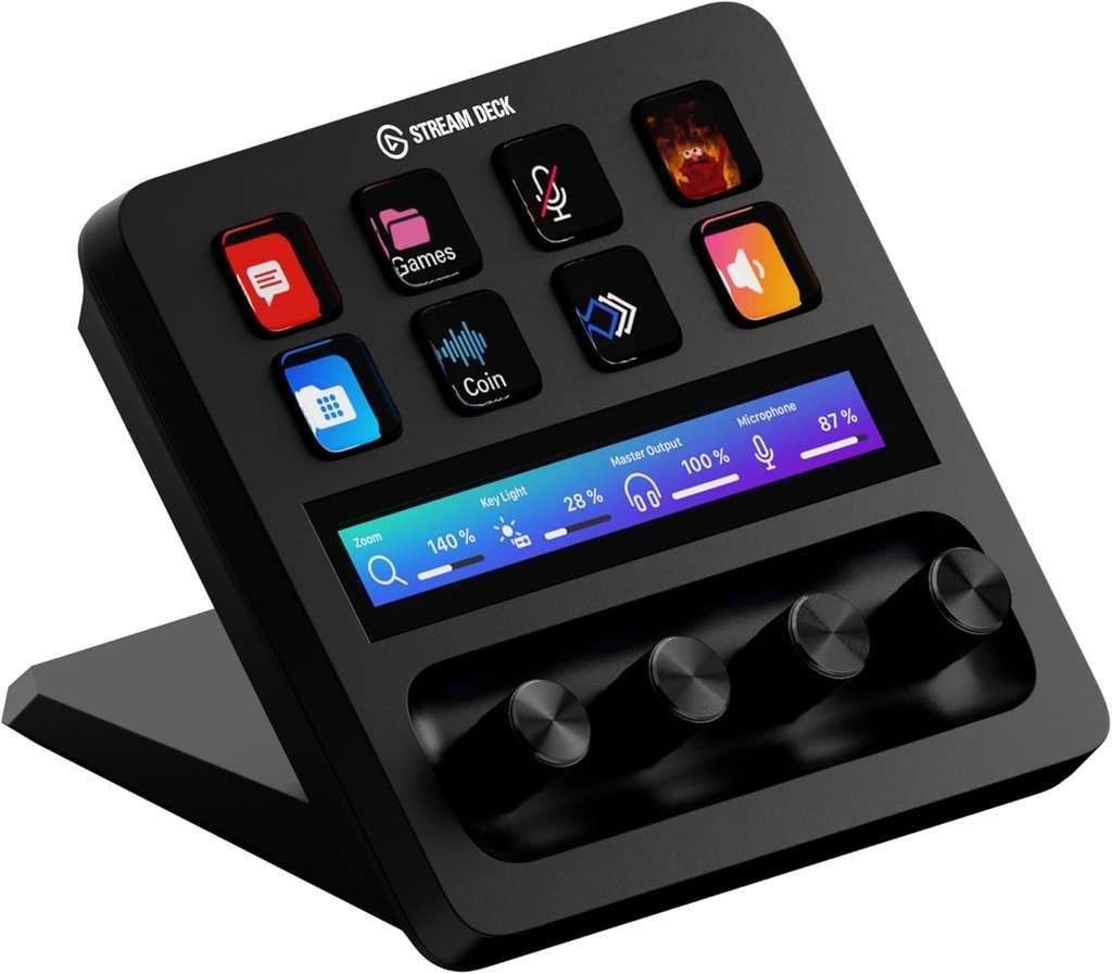 Elgato Stream Deck +, Audio Mixer, Production Console and Studio ...