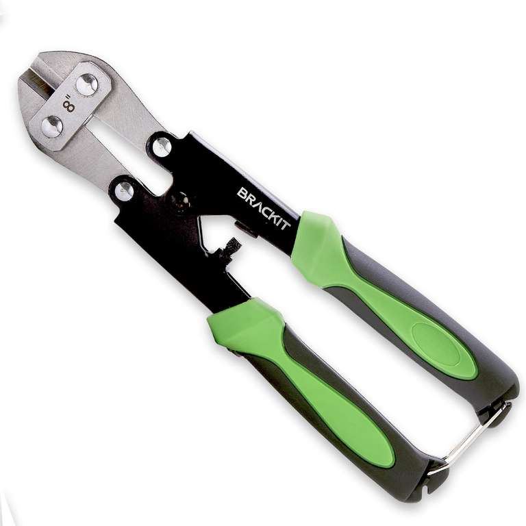 Brackit Bolt Cutter 8” (200mm) | CR-MO Steel | Mini Cropper Tool with ...