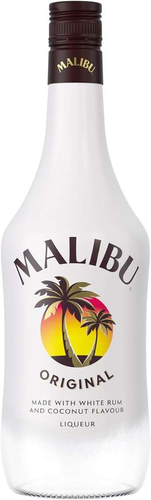 Malibu Original White 18% Rum with Coconut Flavour 70cl £12.50 at ...