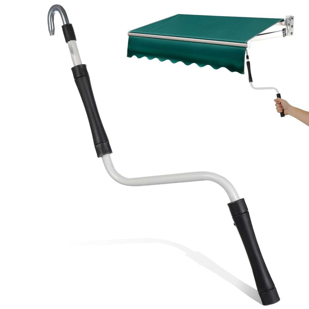 Milisten Outdoor Canopy Awning Crank Handle 20 Inch Manual Roller ...