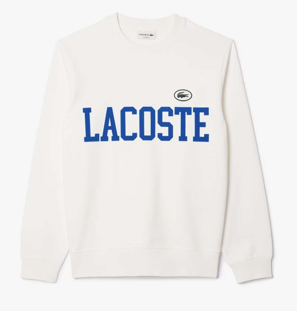 Lacoste Men's Flocked Fleece Sweatshirt XS-2XL, Only £39 at Frasers ...
