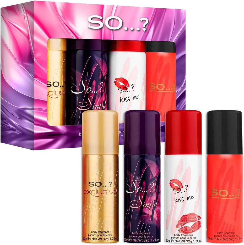 So…? Mini Galore Body Mist Gift Set 4x50ml - Only £4.99 at Amazon ...