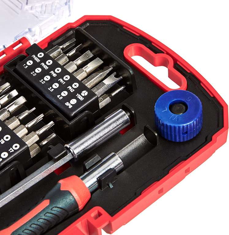 Amazon Basics 51-Piece Precision Screwdriver Bit Set at Amazon - £7.55 ...