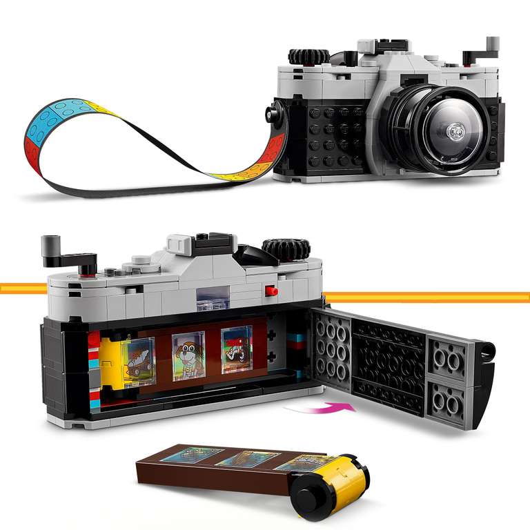 LEGO Creator 3in1 Retro Camera 31147 – £12.59 at Amazon | hotukdeals
