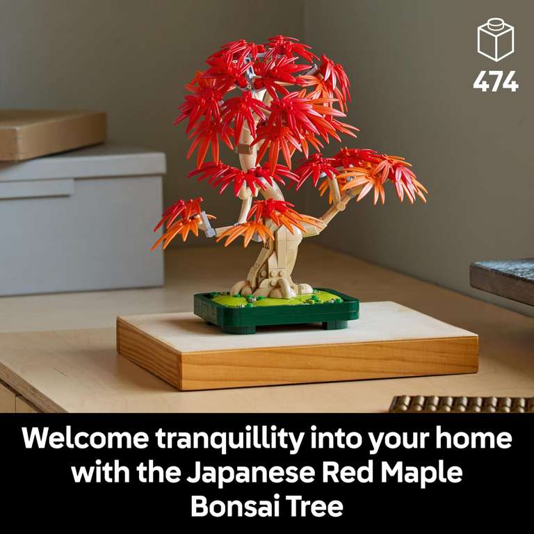 LEGO Botanicals Japanese Red Maple Bonsai Tree 10348 | Hotukdeals