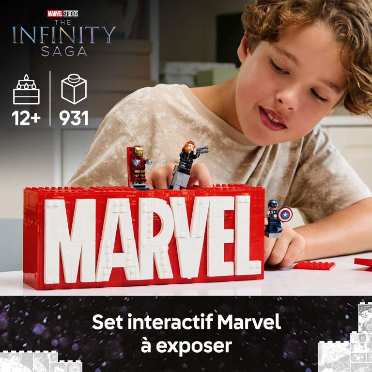 LEGO Marvel Logo 76313 with voucher | Hotukdeals