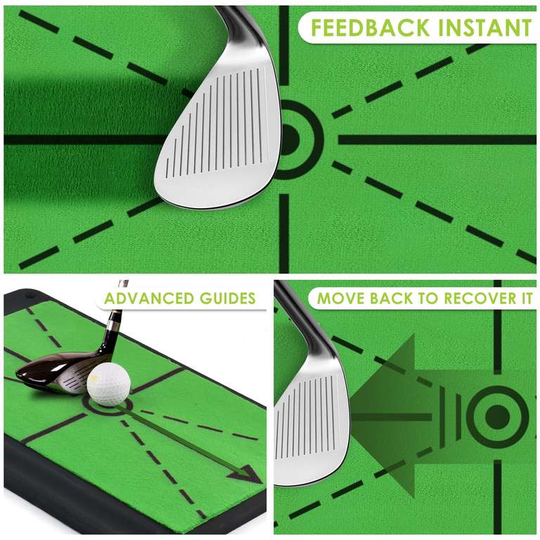 Brotou Golf Hitting Mat Swing Path Detection, Analyse Swing Path ...