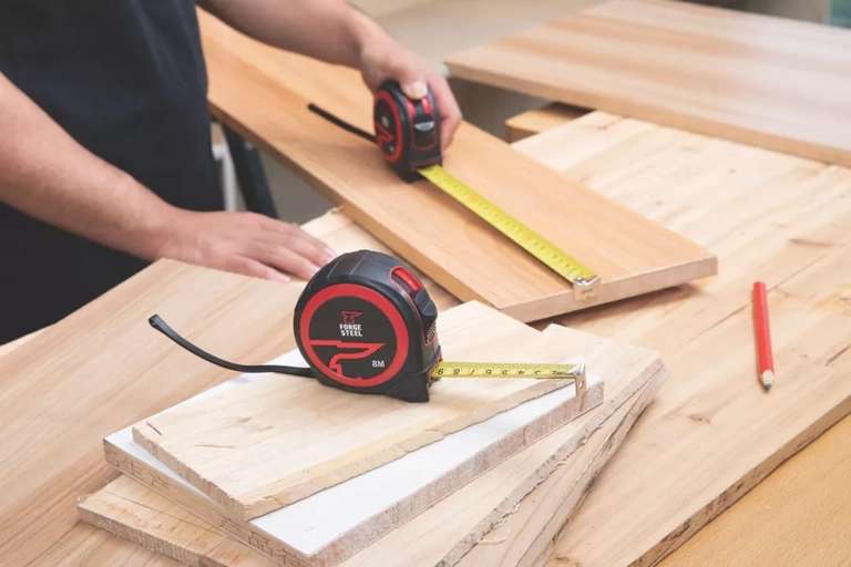 Forge Steel 8m Tape Measure Set 2 Pack - Only £5.99 at Screwfix ...