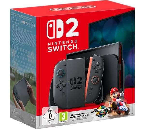 Nintendo Switch 2 & Mario Kart World Bundle—£409 at Currys - hotukdeals