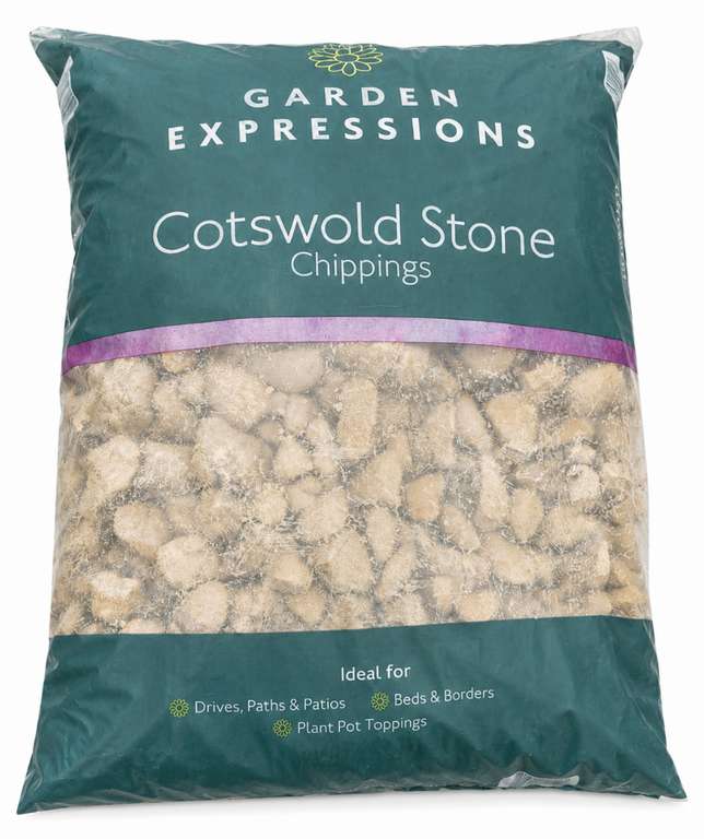 Garden Gravel bags Cotsworld stone / Slate / Pebbles / Gravel 20kg Home ...