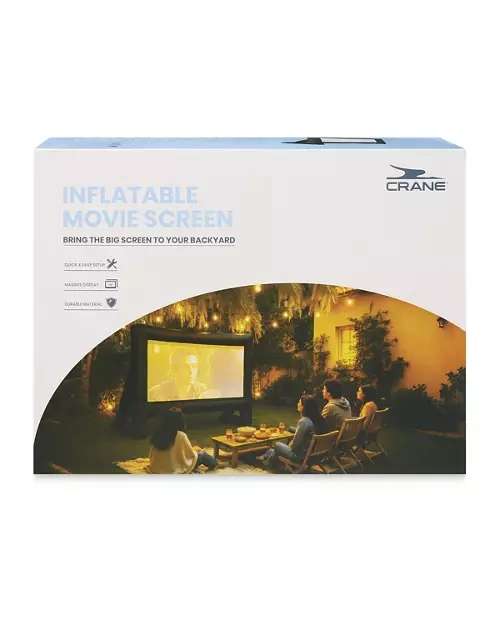 CRANE Inflatable Movie Screen at Aldi – £59.99 | hotukdeals