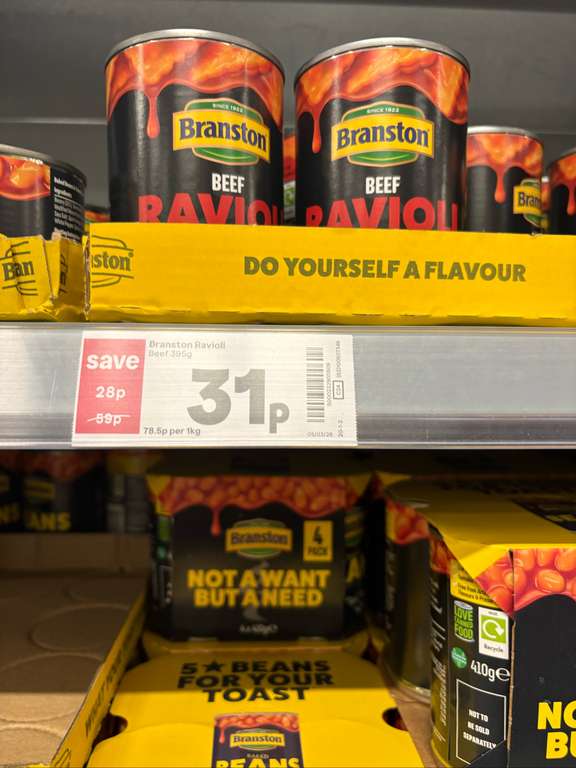Branston Ravioli 396g in store Garston & Hunts Cross ASDA Groceries at ...