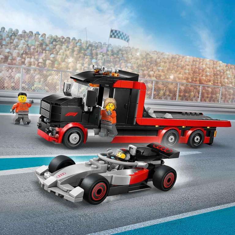 LEGO City F1 Display Truck with Audi F1 Race Car 60493 – £26.49 at ...