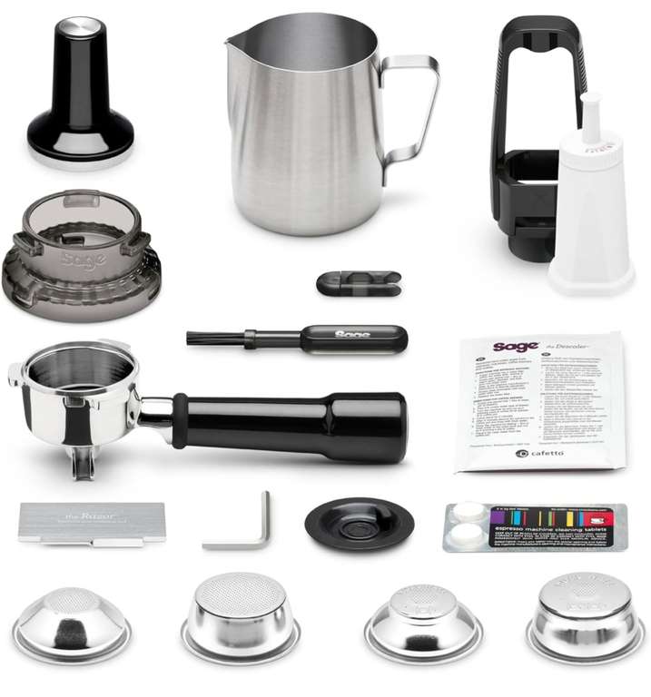 Sage Barista Express Coffee Machine, Brushed Stainless Steel – £449 at ...