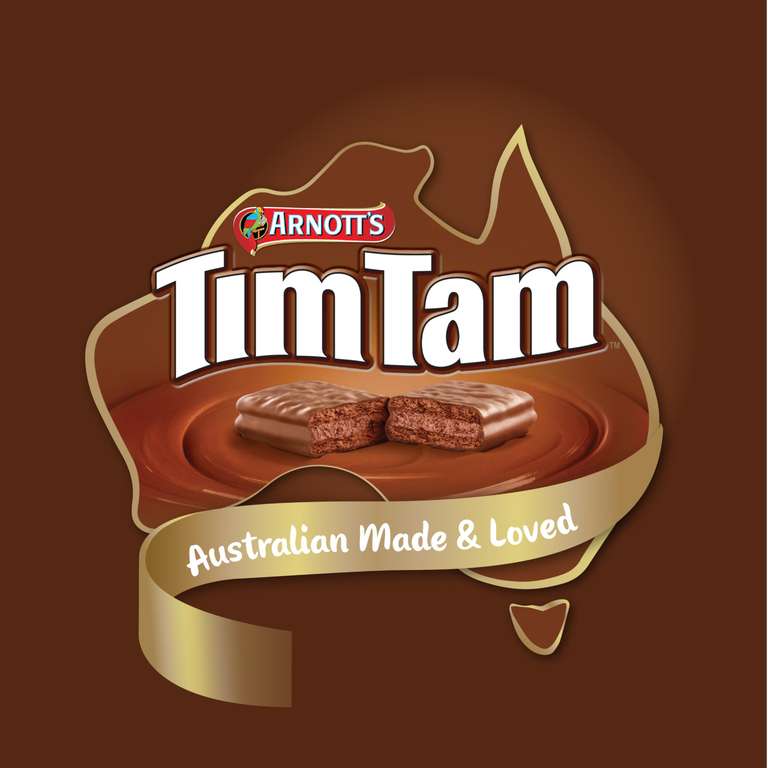 Arnott’s Tim Tam Biscuits Bars with Dark Chocolate Flavour Coating ...