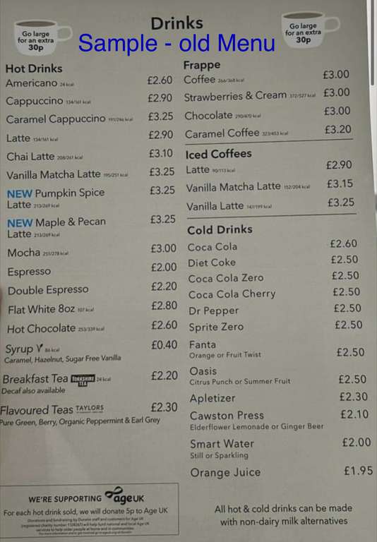 Free Regular Hot Drink at Pausa with Dunelm App – at Dunelm