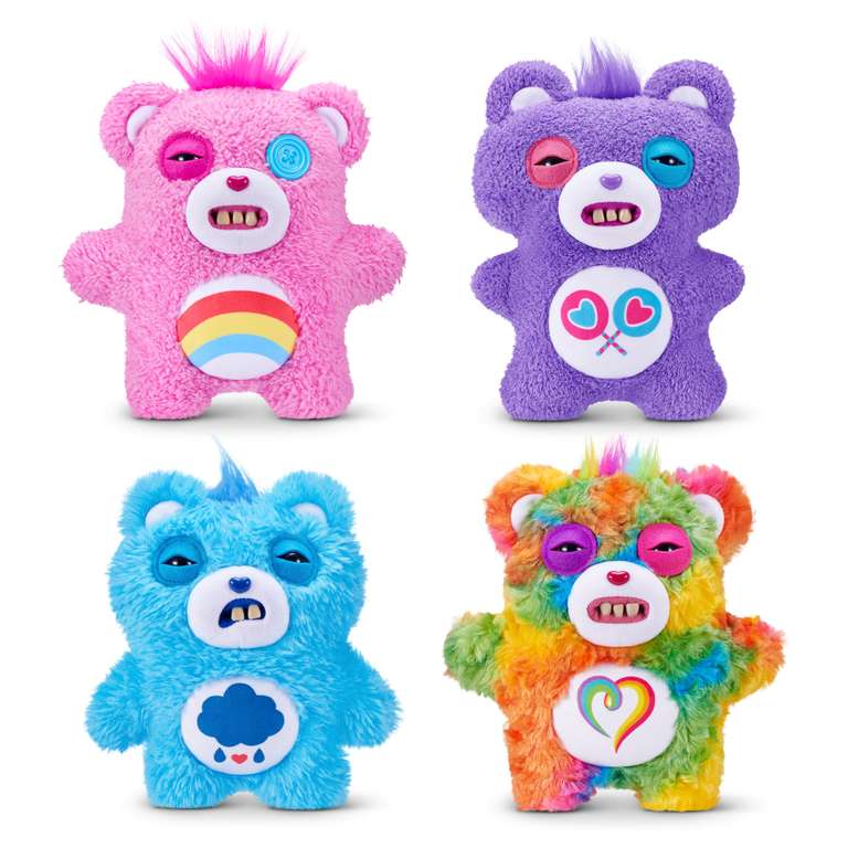 Care Bears Fuggler 9-Inch Plush Toy (Cheer Bear) at Amazon - £4.00 ...