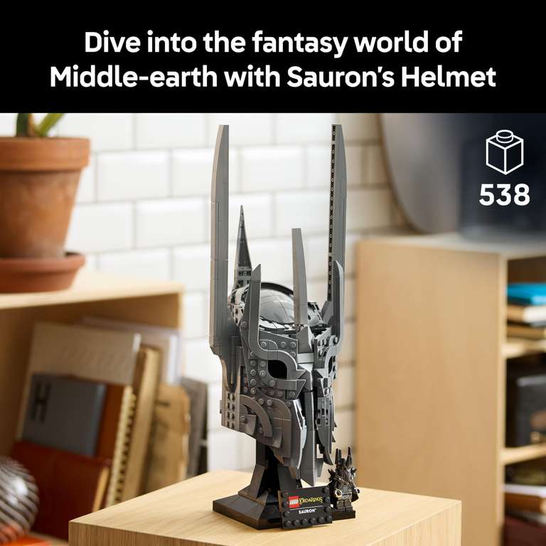 LEGO Icons The Lord of the Rings: Sauron's Helmet 11373 | Hotukdeals