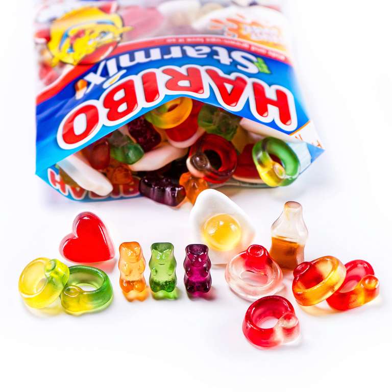 Haribo Starmix/Supermix/Goldbears/GiantStrawbs 160g £1.04 Amazon £1.10 ...