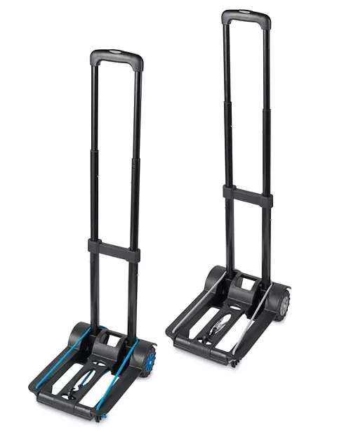 Workzone Foldable Mini Hand Truck - 50kg Capacity Only £9.99 at Aldi ...