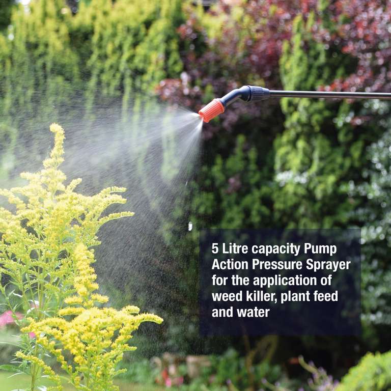 Spear & Jackson 5LPAPS 5 Litre Pump Action Sprayer £9.69 at Amazon ...