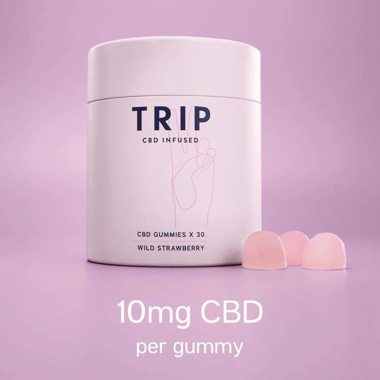 TRIP CBD Infused Gummies (30 Gummies) - Delicious Natural Wild ...