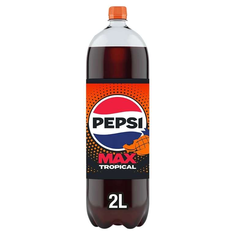 Pepsi Max Tropical Bottle 2L at ASDA Groceries - £1.50 | hotukdeals