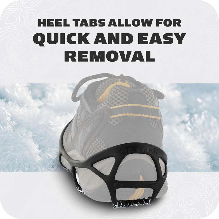 Yaktrax Walk Ice & Snow Grips for Walking Shoes, Medium price 7.61 at ...