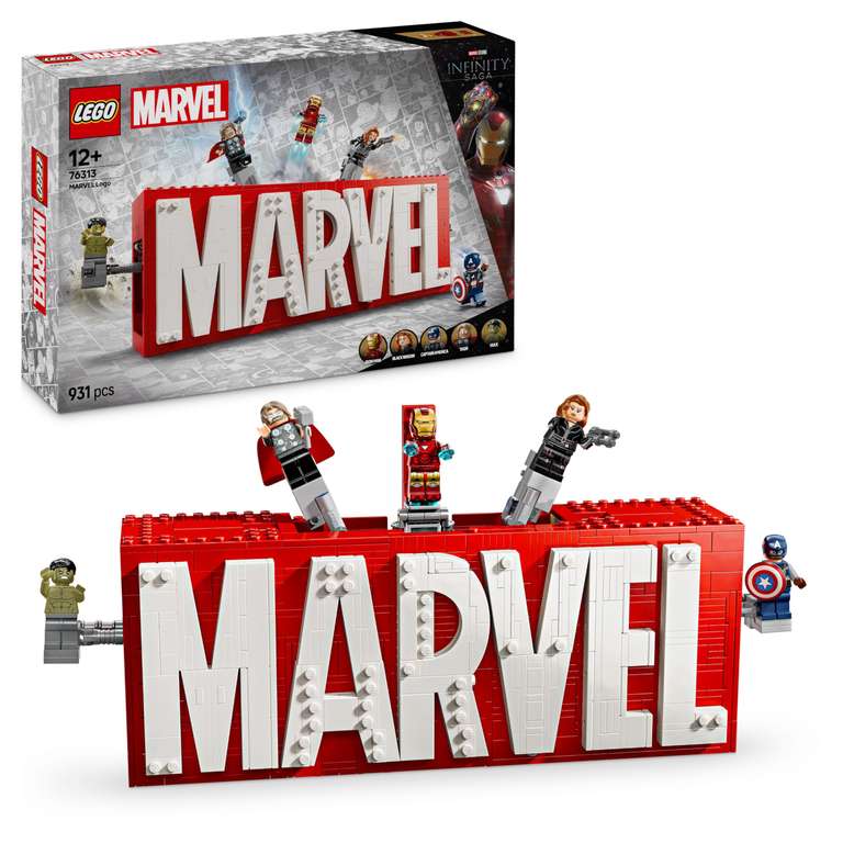 LEGO Marvel Logo 76313 with voucher | Hotukdeals