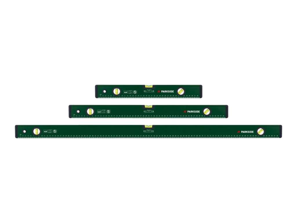Parkside Spirit Level Set £5.99 - 3 Vials, Sturdy Build at Lidl ...
