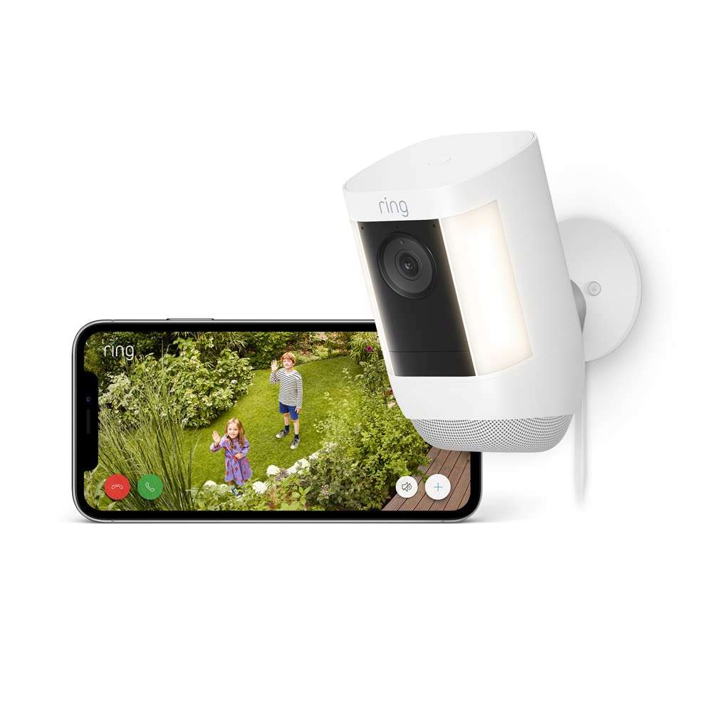 Ring Spotlight Cam Pro Plug-In – £79.99 at Amazon | hotukdeals