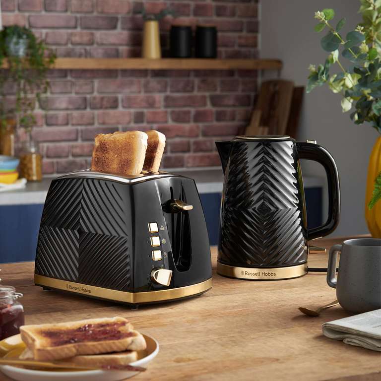 Russell Hobbs Groove 2 Slice Toaster 850W Black £20.90 at Amazon ...