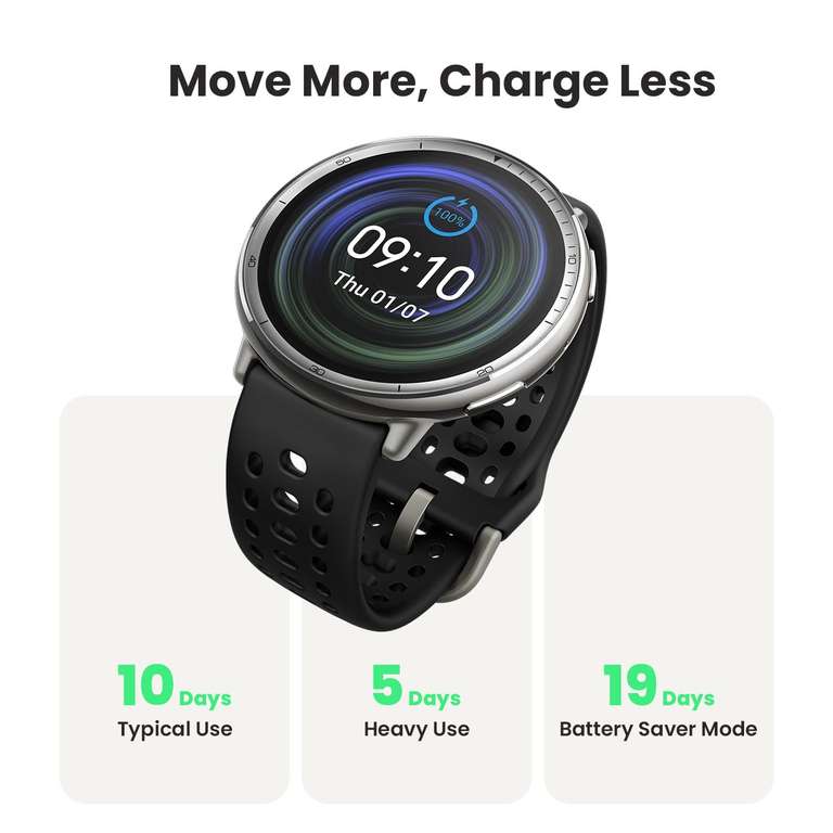 Amazfit Active 2 Smart Watch 44mm, GPS Maps with Direction £79.99 at ...