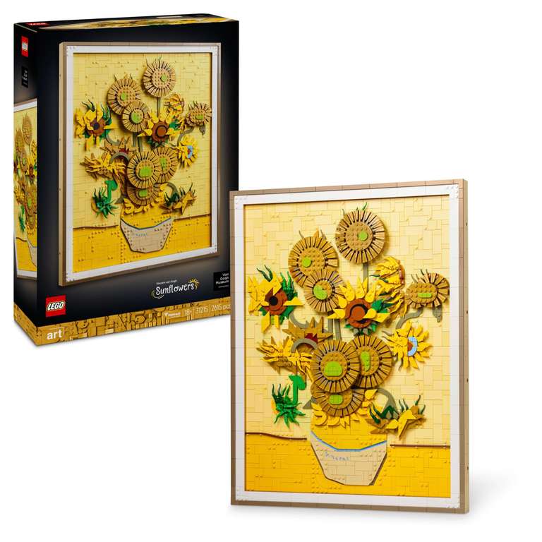 LEGO Art Vincent van Gogh – Sunflowers 31215 - with Prime | Hotukdeals