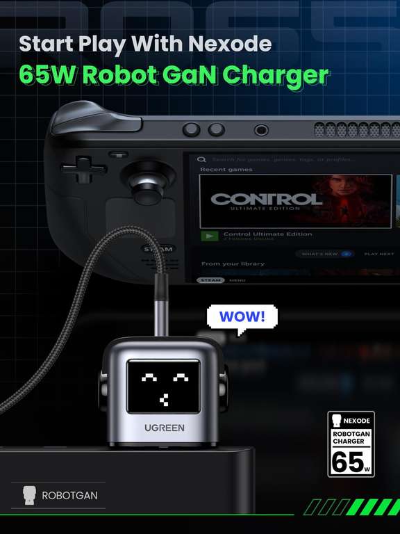 UGREEN Uno 65W USB C GaN Charger 25.14 UK at UGREEN GROUP LIMITED UK ...
